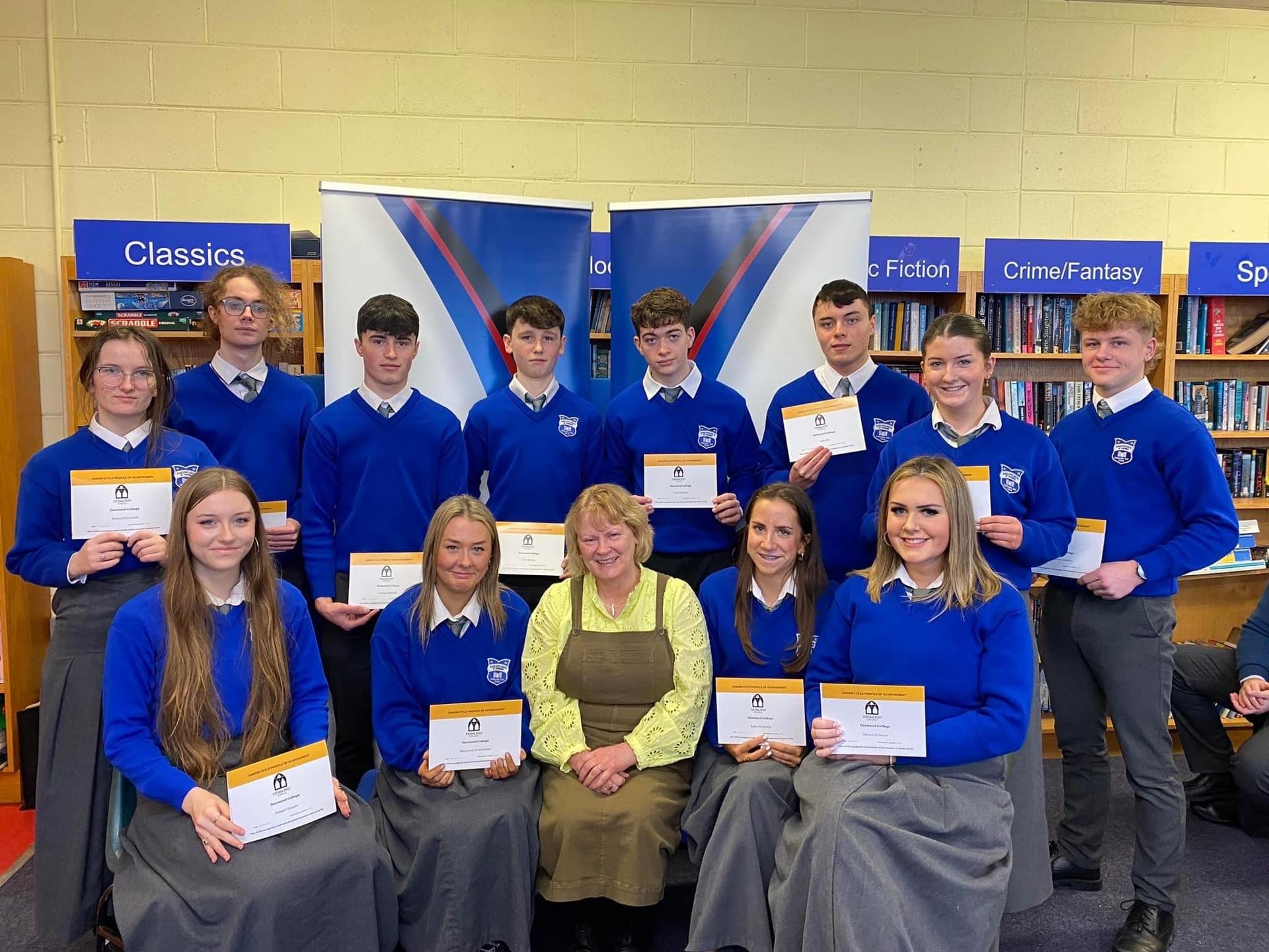 JCPA Certificate Presentation 2024 - Desmond College